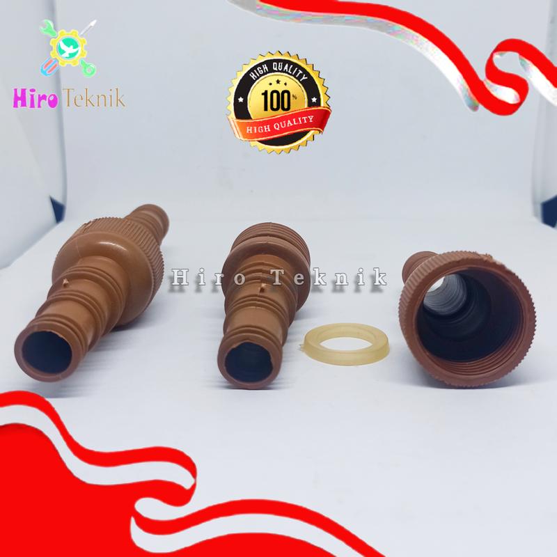 Sambungan Selang Air Pvc Hidup Coklat Lurus Drat Plastik - Shop | Tokopedia