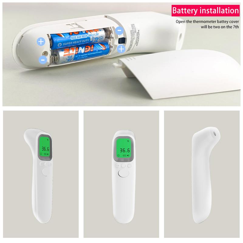 【Malaysia Stock】 Infrared Forehead Thermometer Gun Termomete - TikTok ...