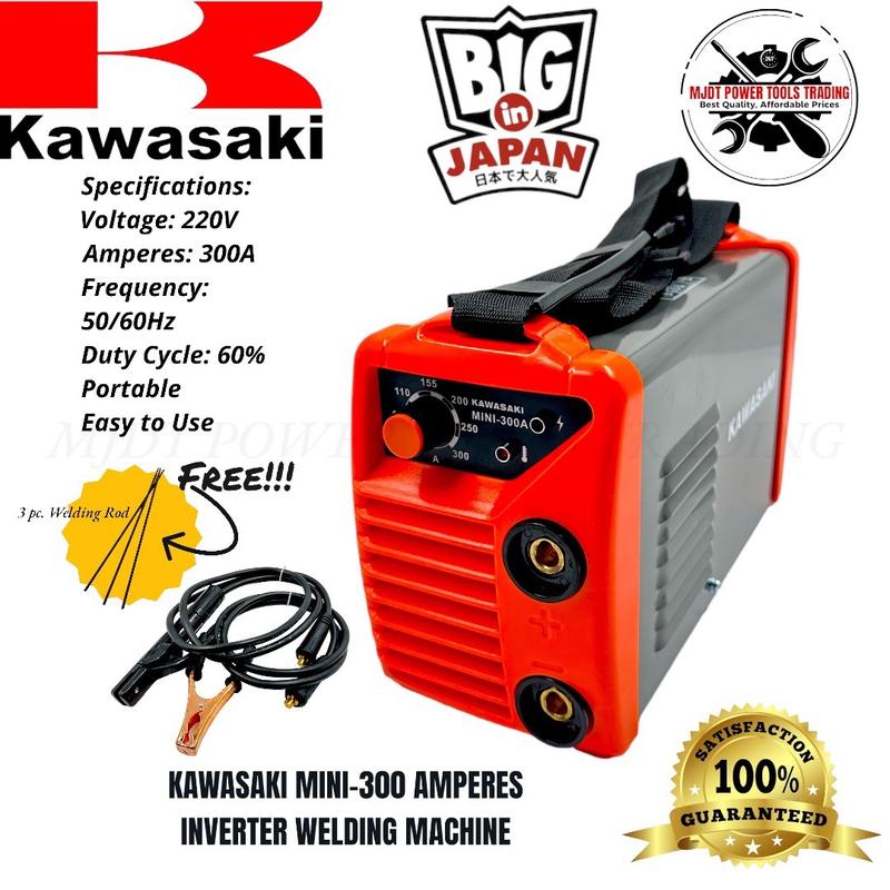 Kawasaki MINI-300 Amperes Inverter Welding Machine - TikTok Shop ...