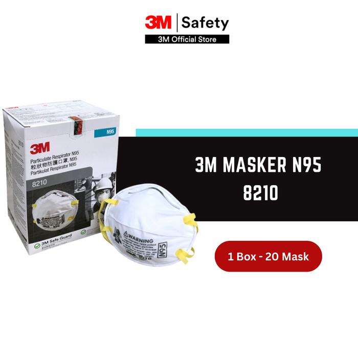 Promo 3M Masker Asap Debu Polusi Udara N95 - 8210 - Kab. Bekasi - 3M ...