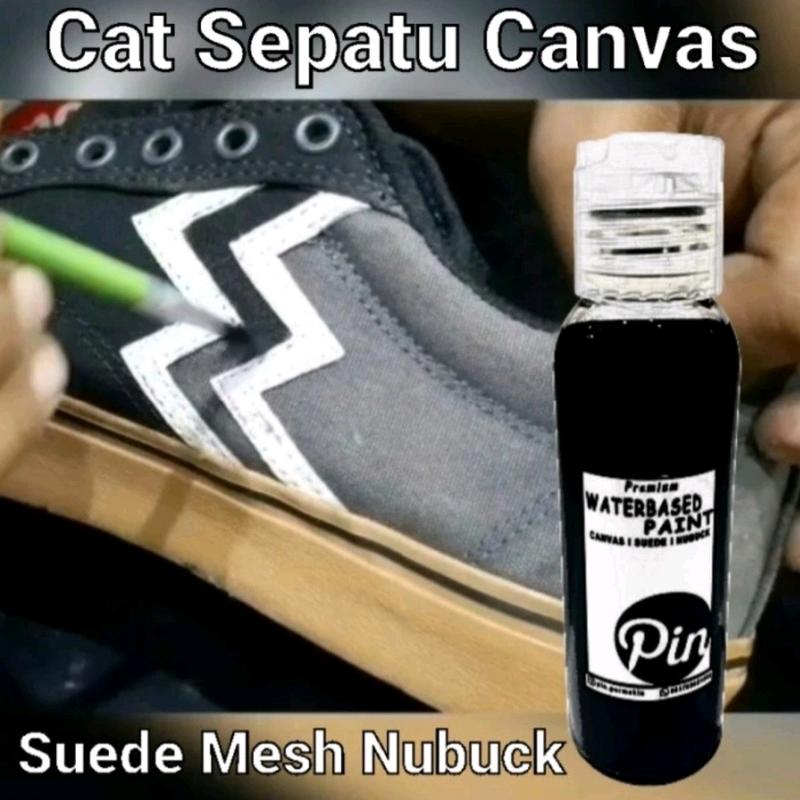 CAT SEPATU CANVAS SUDE NUBUCK KANVAS PEWARNA SEPATU REPAINT SEMIR ...