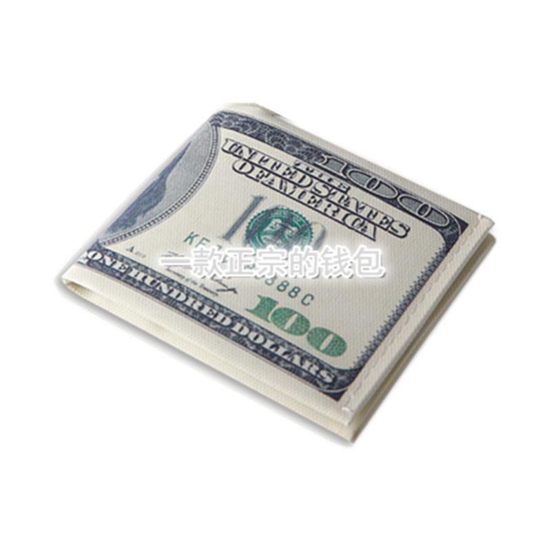 Wallet Foreign Currency Coins USD Creative Canvas Short Wallet - TikTok ...