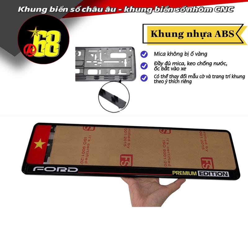 1 khung biển số ô tô nhựa A B S - F O R D , RAP TOR , RAN GE - TikTok ...