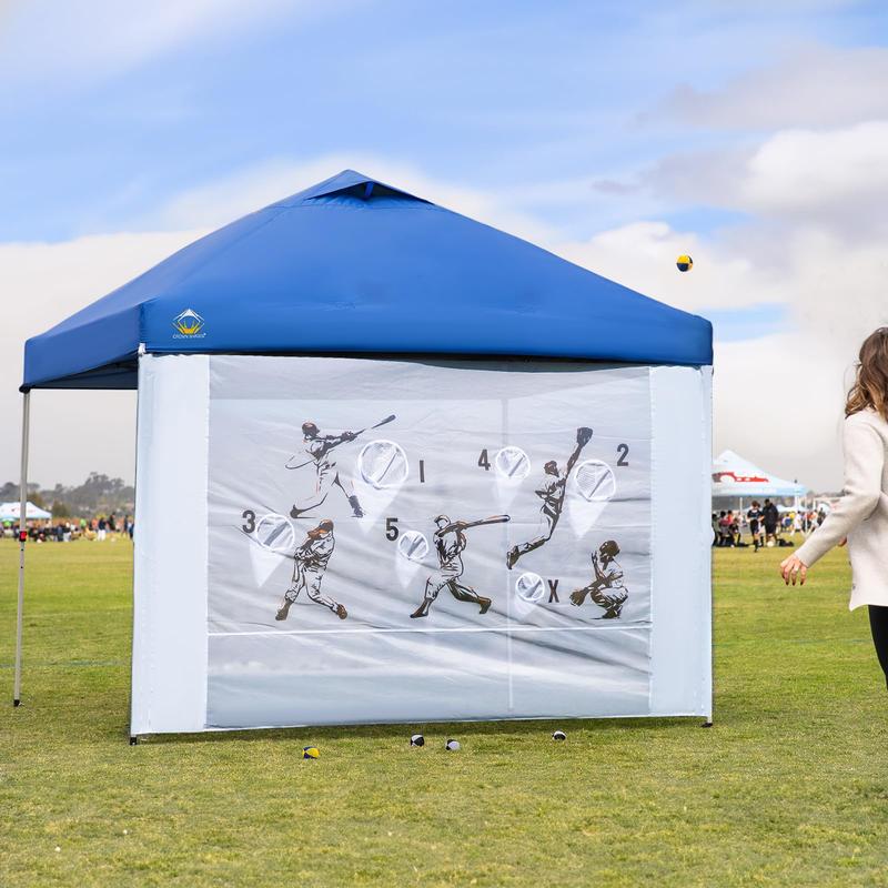 CROWN SHADES Toss Game Netting with 2 Balls - Outdoor Games for Kids ...