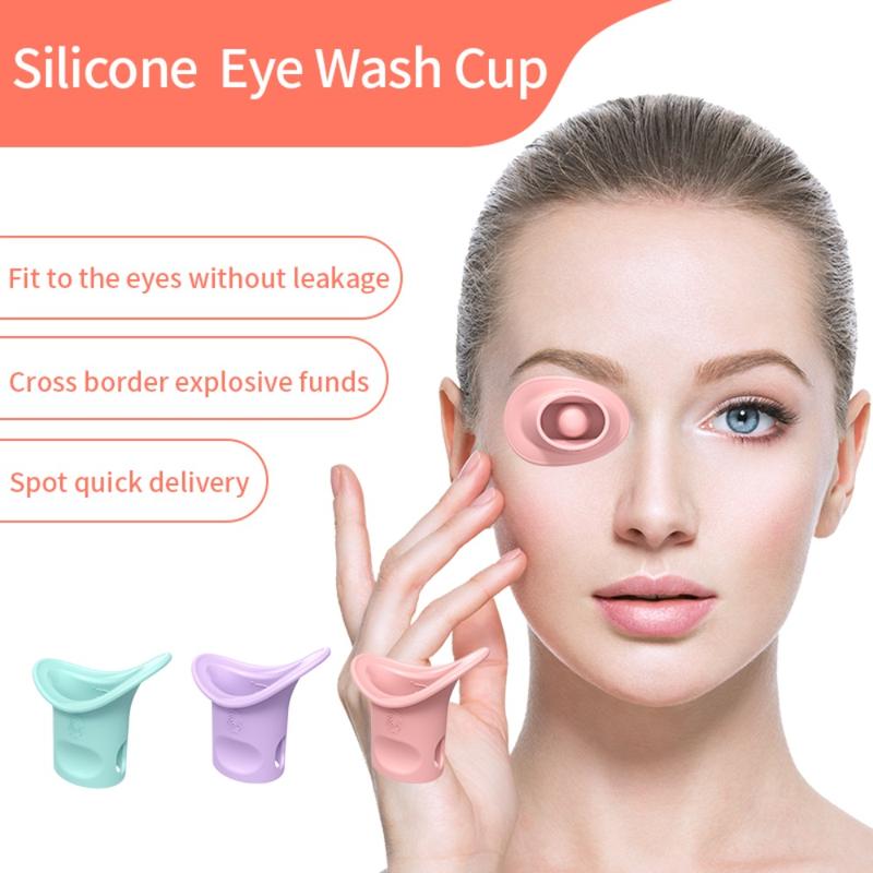 Fitting Eye Soft Eye Wash Cups Resuable Silicone Eyes Cleane - TikTok ...
