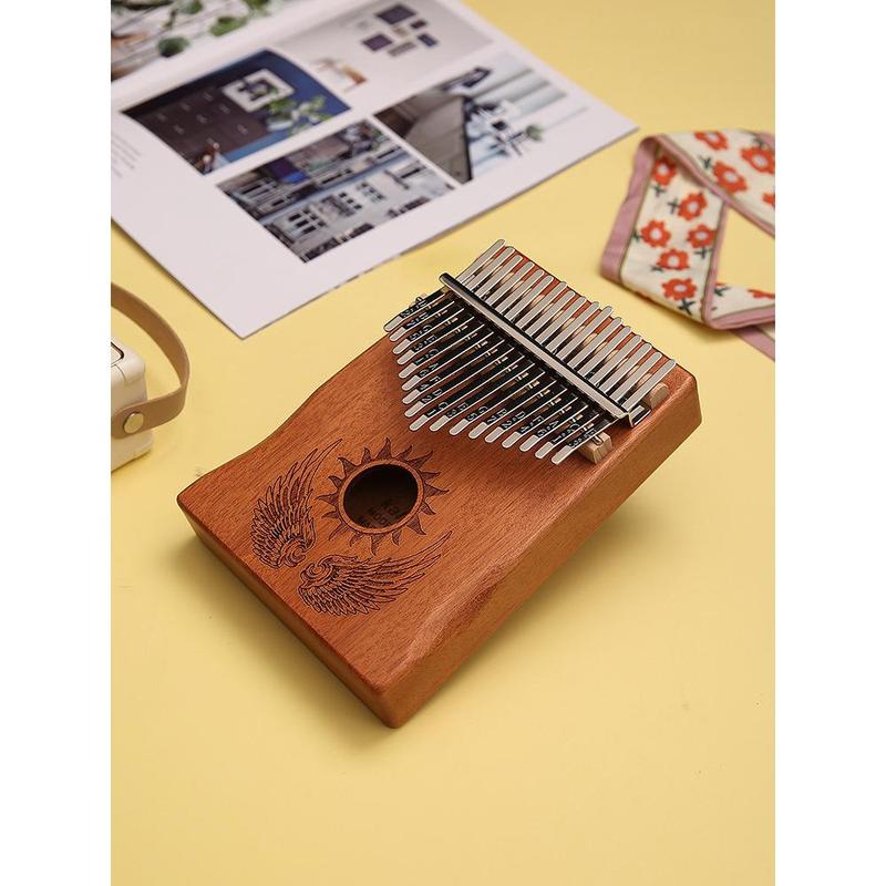 17-Tone Kalimba For Beginners Finger Kalimba Children'S Musical ...