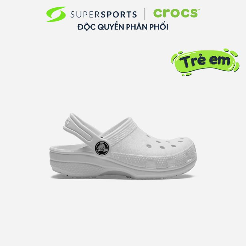 Giày clog trẻ em Crocs Classic - 206991-100 - TikTok Shop Vietnam