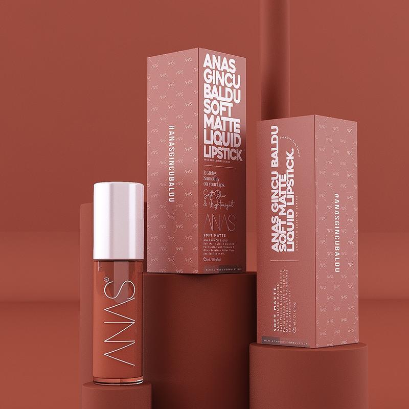 ANAS GINCU BALDU Soft Matte Liquid Lipstick with Olive Squalane ...