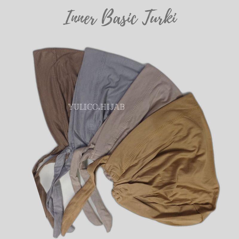 Inner Basic Turki kaos / Ciput Polos Tali Premium - Shop | Tokopedia