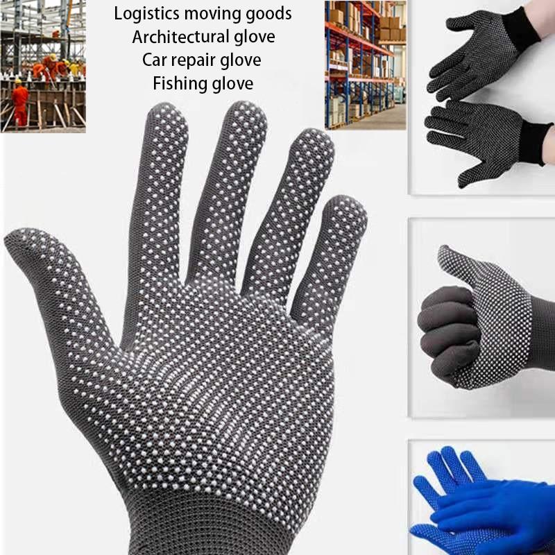 Labor insurance gloves nylon anti -sliding gloves gloves fishing ...