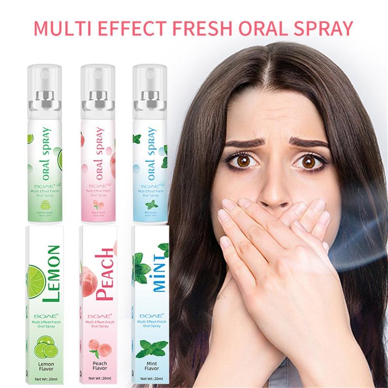 BOAE Mouth Spray Fresh Breath Dehalitosis Halitosis Mint Lasting ...