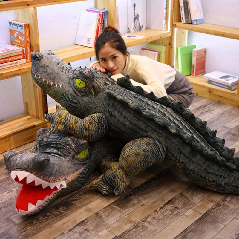 Alligators Stuffed Animal Crocodiles Plush Toy Large Realistic - TikTok ...