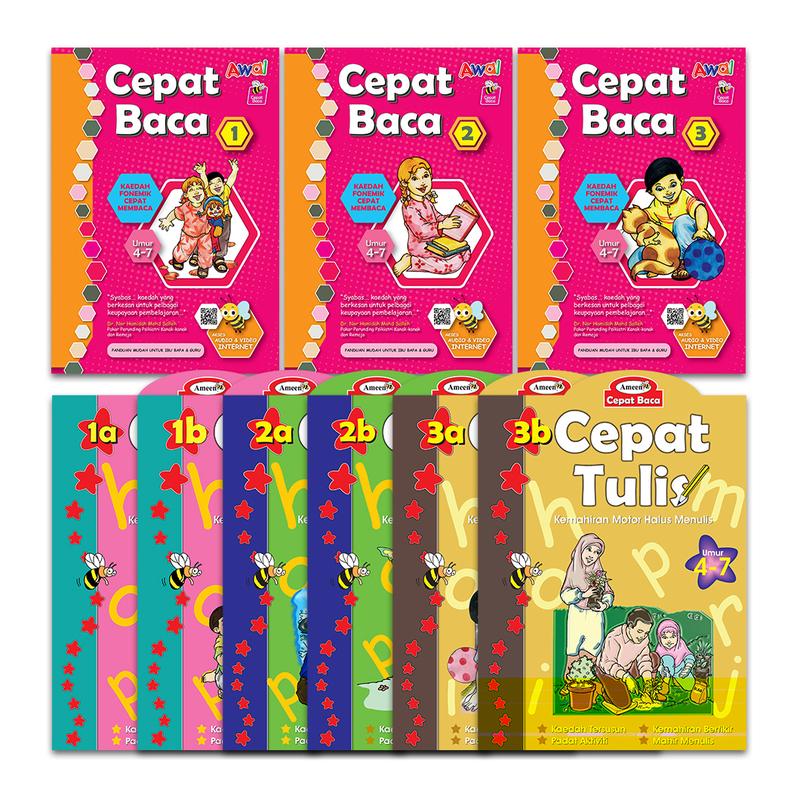 Buku Belajar Membaca & Menulis: Kaedah Cepat Baca - TikTok Shop Malaysia