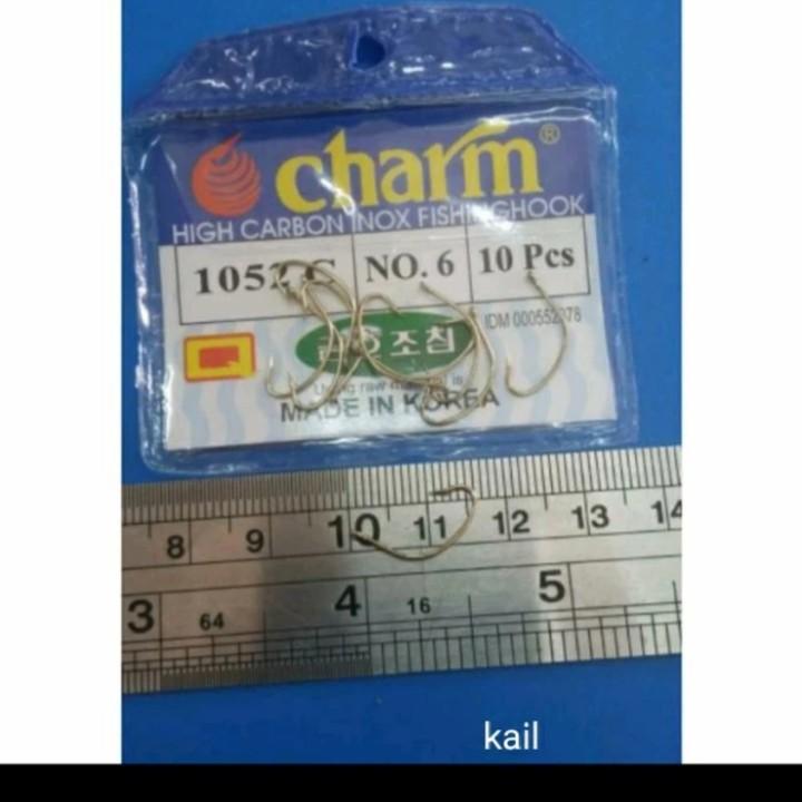 MATA KAIL CHARM 1052 SIZE 1 2 3 4 5 6 - Shop | Tokopedia
