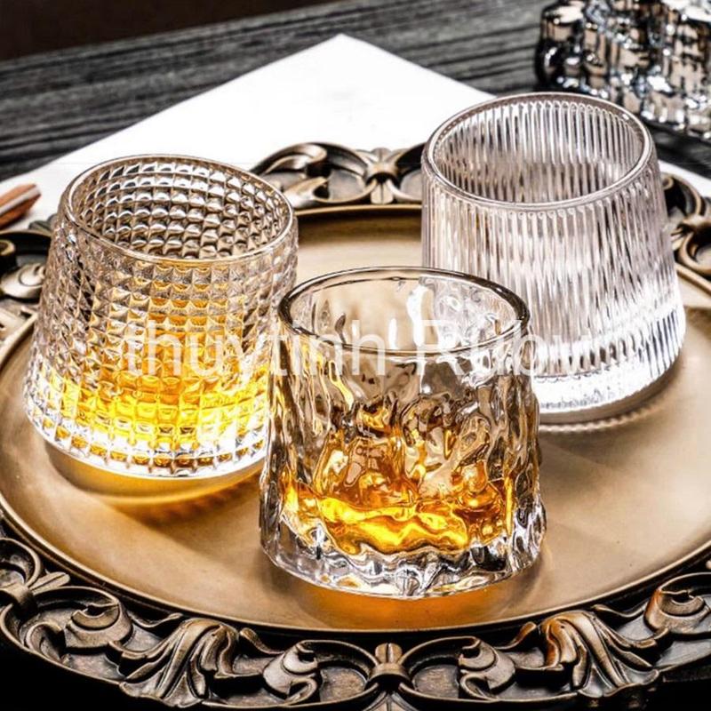 Ly uống Rượu 170ml ly đế xoay - Ly rock, ly Uống Whisky, ly Rượu ...