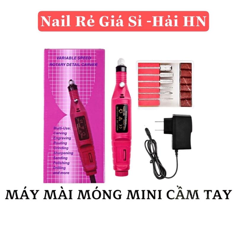 Máy mài móng mini cầm tay tặng kèm hộp đầu mài - TikTok Shop Vietnam