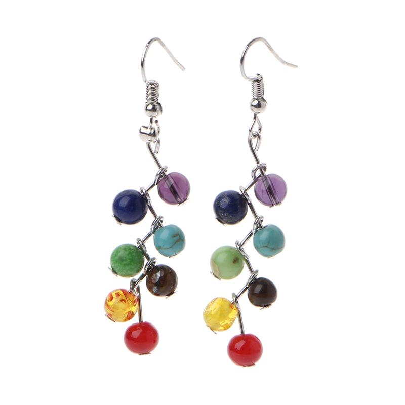 Kancing Manik Berwarna-warni Warna Pelangi, Elegan, Untuk Wanita ...