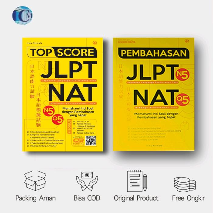 Jual Buku TOP SCORE JLPT - NAT JAPANESE LANGUAGE TEST NIHONGO ACHIEVENT ...