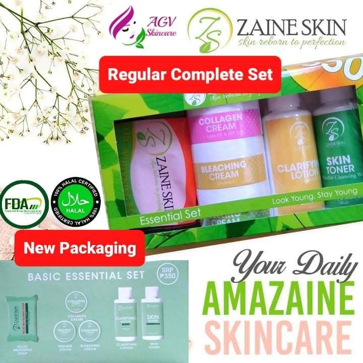 ZAINE SKIN ESSENTIAL REGULAR SET. NEW PACKAGING - TikTok Shop Philippines