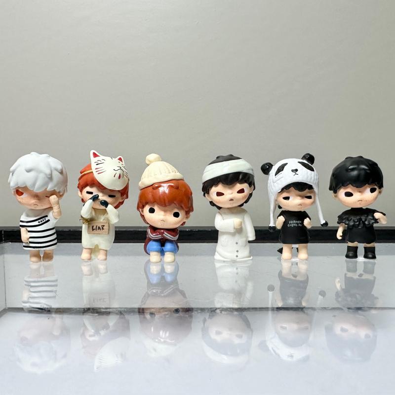DIY Hirono Bean Customized Mini Figure Miniature Collectible - TikTok ...