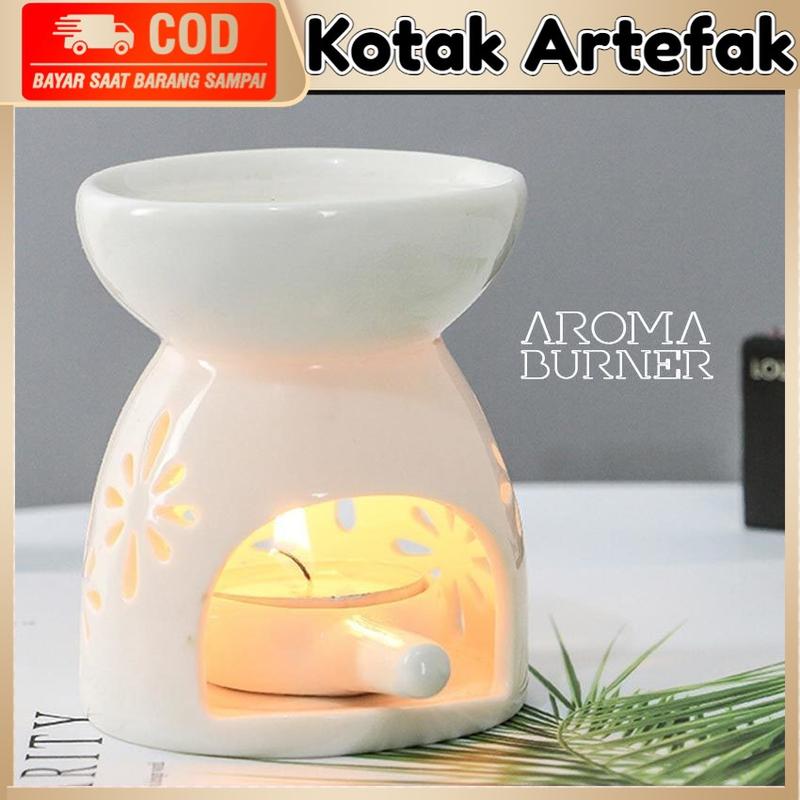 Tungku Aromaterapi Lilin Aroma Terapi Bakar / Burner Aromatherapy ...