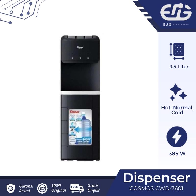 COSMOS CWD 7601 DISPENSER GALON BAWAH 3 KERAN / CWD7601 - Shop | Tokopedia