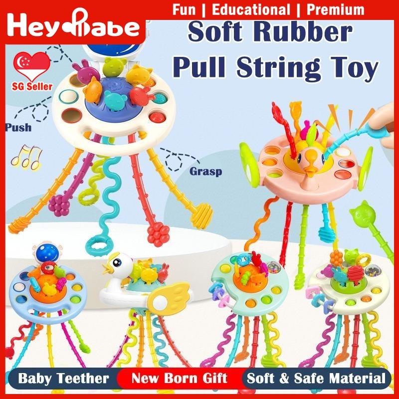 Baby Montessori Pull String Sensory Toy | Toddler Finger Grasp - TikTok ...