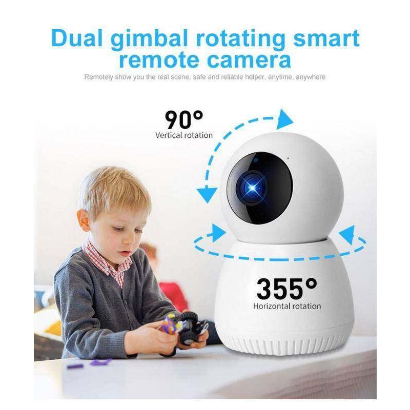 A8 Wireless IP Camera Wifi 1080P HD Auto Tracking Infrared Night ...