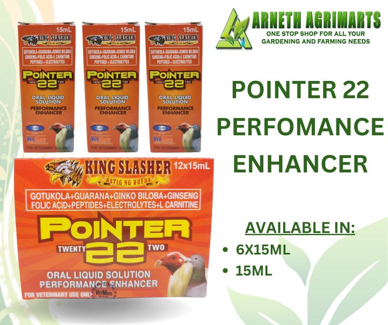 POINTER 22 ORAL LIQUID PERFOMANCE ENHANCER / VITAMINS FOR POULTRY ...