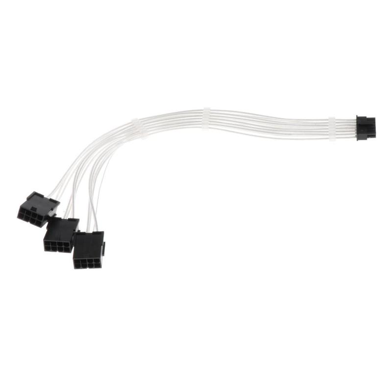 Pci-E 5.0 Extension Cables Extender 12+4 Pin to 3 GPU 8Pins 18AWG ...