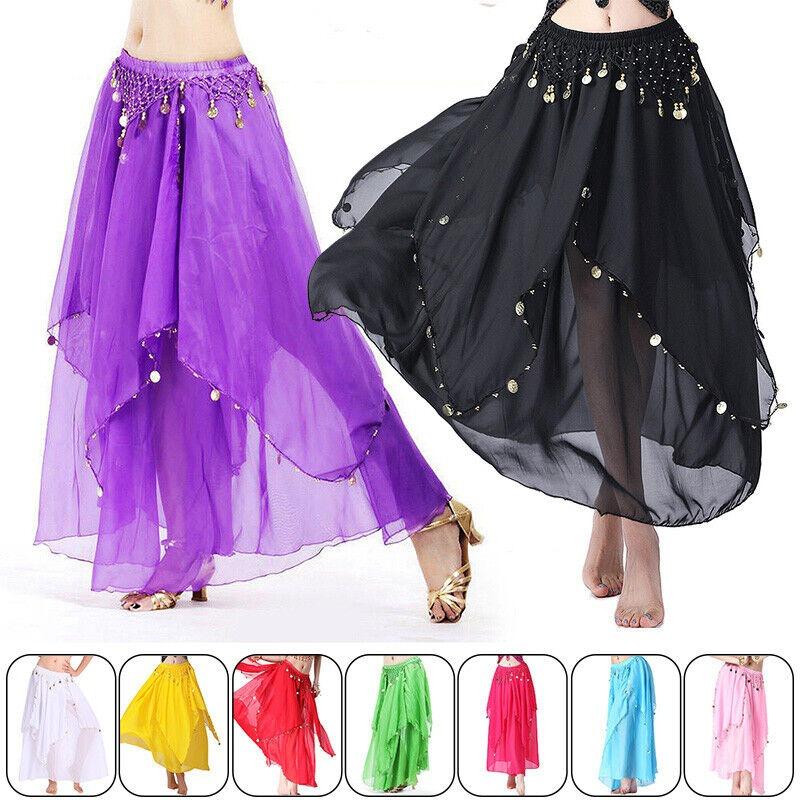 Skirt Sifon, Tarian Perut, Pakaian Tarian Mesir, Pakaian Labuci ...