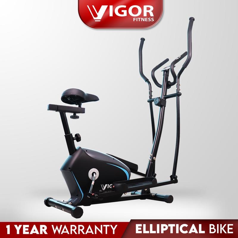 Vigor Fitness Elliptical Bike Cross Trainer Cycling Jogging VF8304H ...