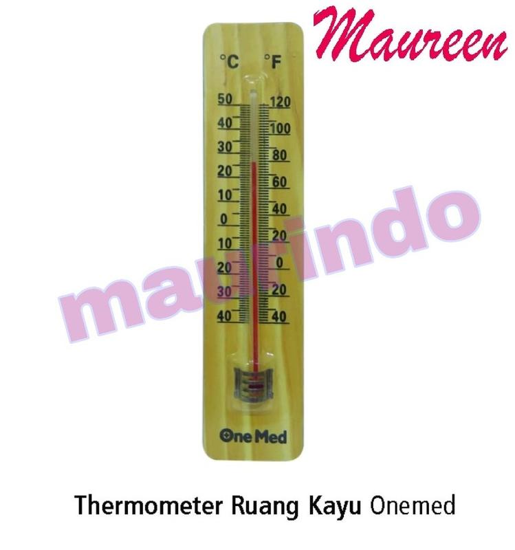 Thermometer Ruang Kayu Onemed Alat Pengukur Suhu Ruangan Termometer ...