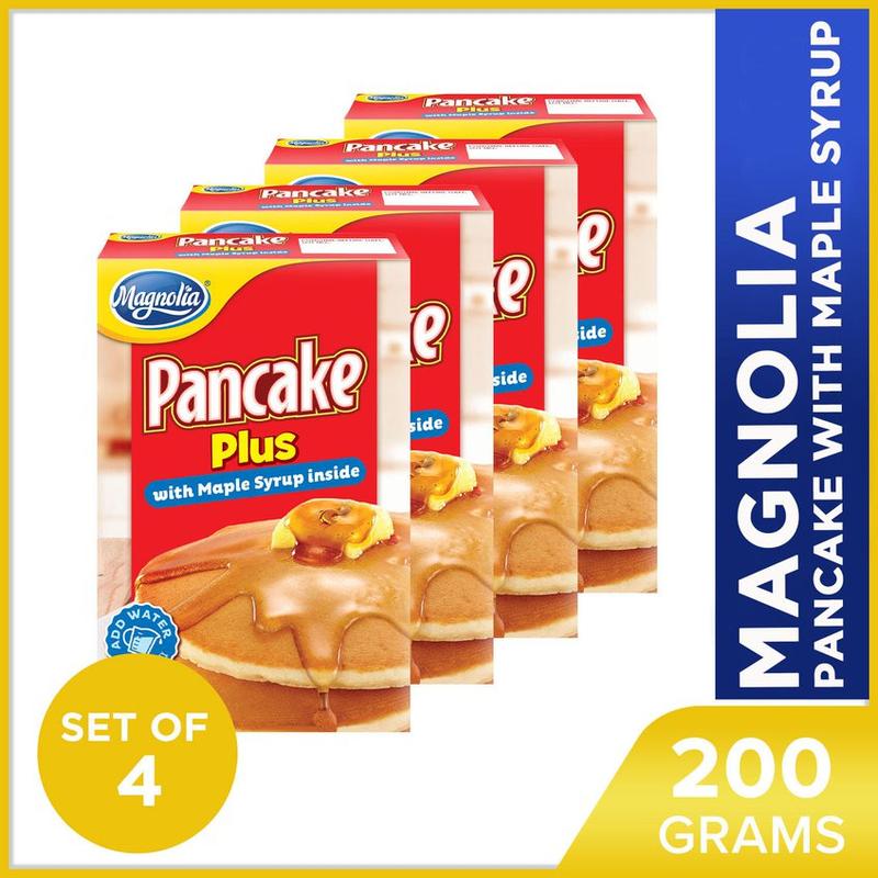 Magnolia Pancake Plus with Maple Syrup (200g) Set of 4 - TikTok Shop ...