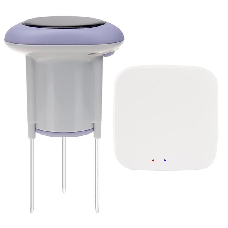 Wireless Solar Soil Sensor: Accurate Temperature & Humidity Monitoring ...