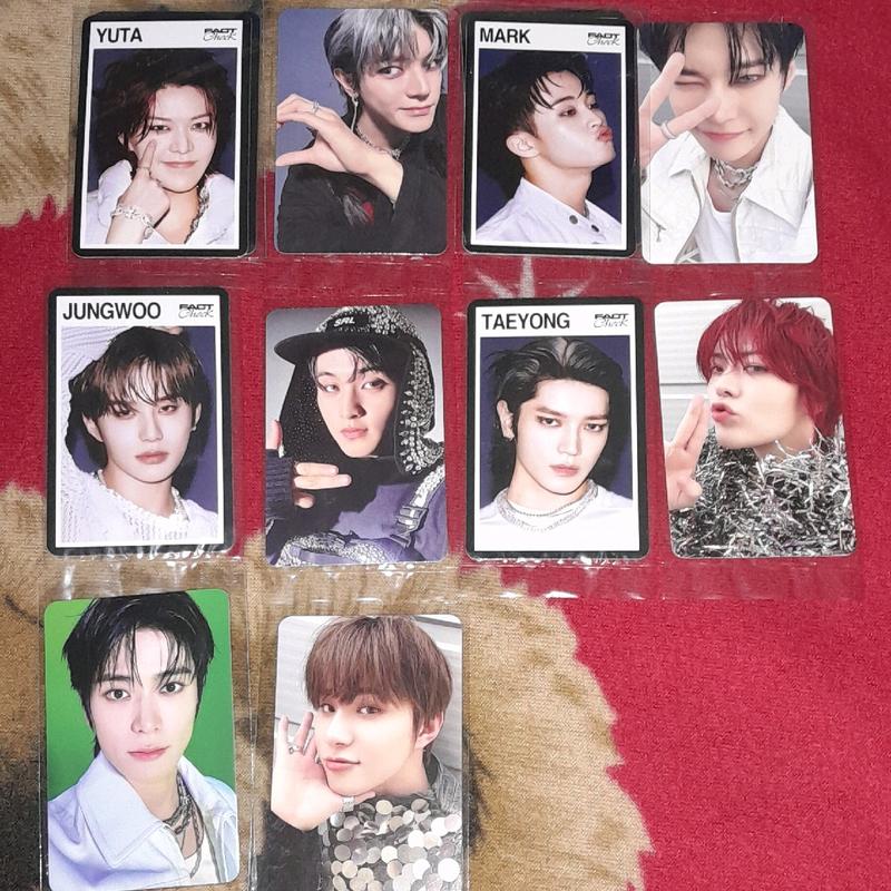 Photocard Official TC Fact Check NCT 127 versi A dan B - Shop | Tokopedia