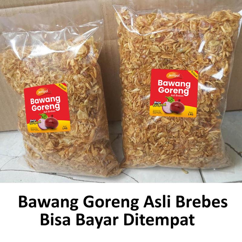 Bawang Goreng Cap Jempol Premium 1kg Asli Brebes Termurah - Shop ...