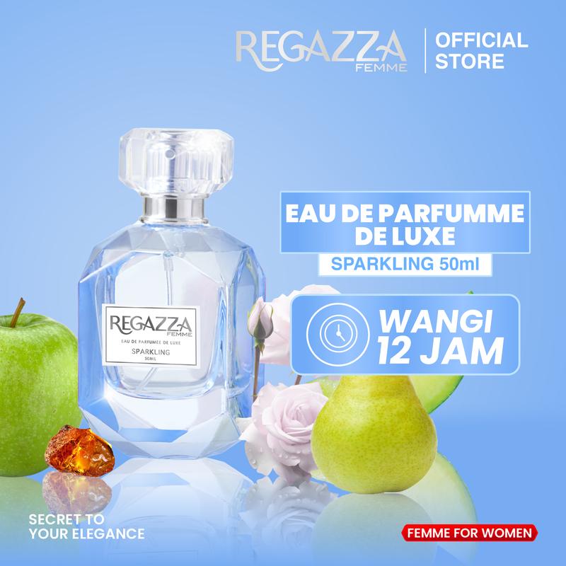 Regazza Femme Eau De Parfumée De Luxe Sparkling 50ml - Shop | Tokopedia