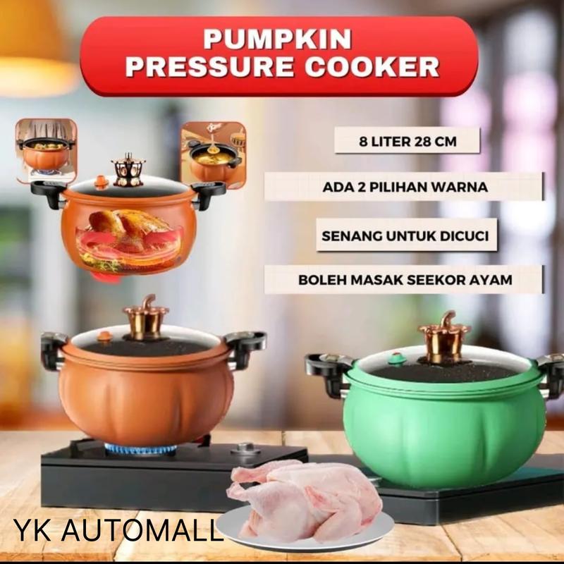 YK Micro Pressure Cooker Non Stick Cooking Pot Mini Pressure - TikTok ...