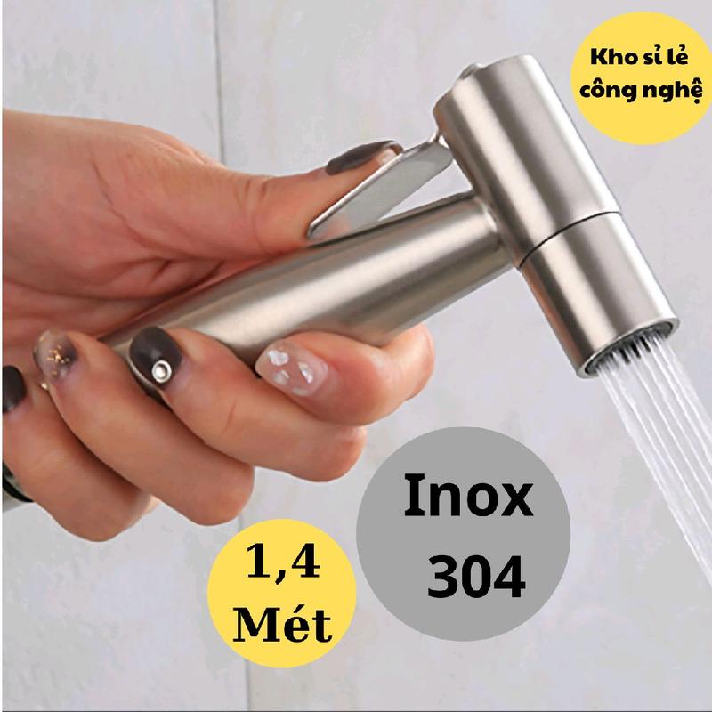 Mua 1 bộ vòi xịt( tặng 1 bút điện )inox 304 dài 1,4m không gỉ - TikTok ...