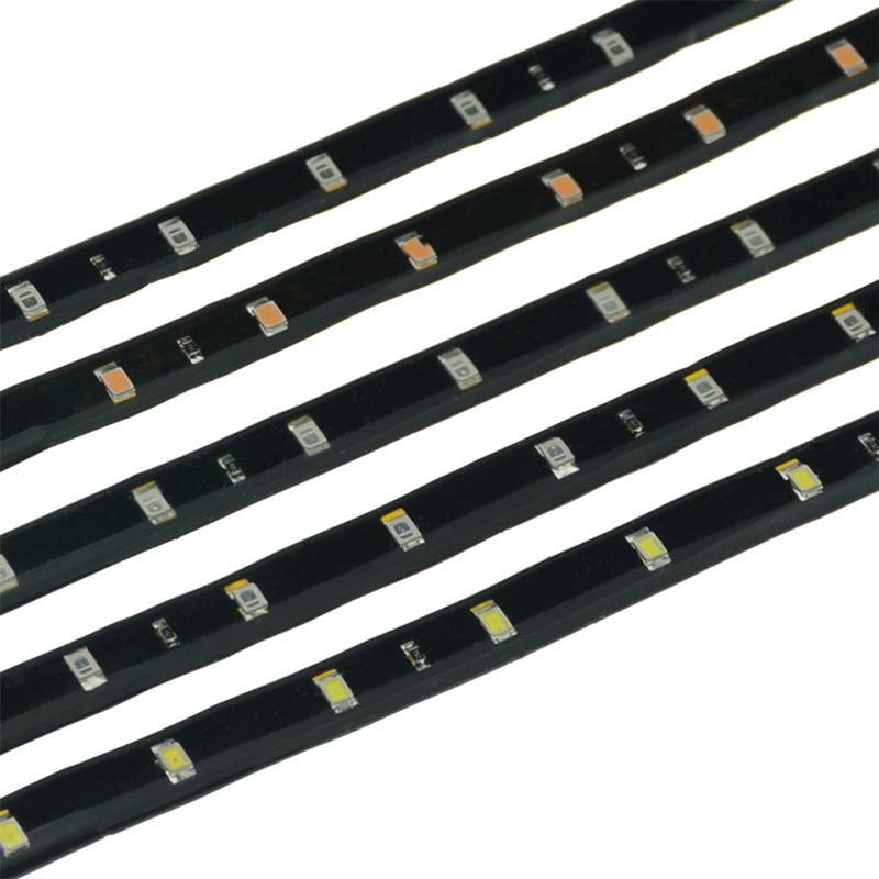 30cm 15 LED Waterproof Flexible Car Strip Light Motor Bar String ...