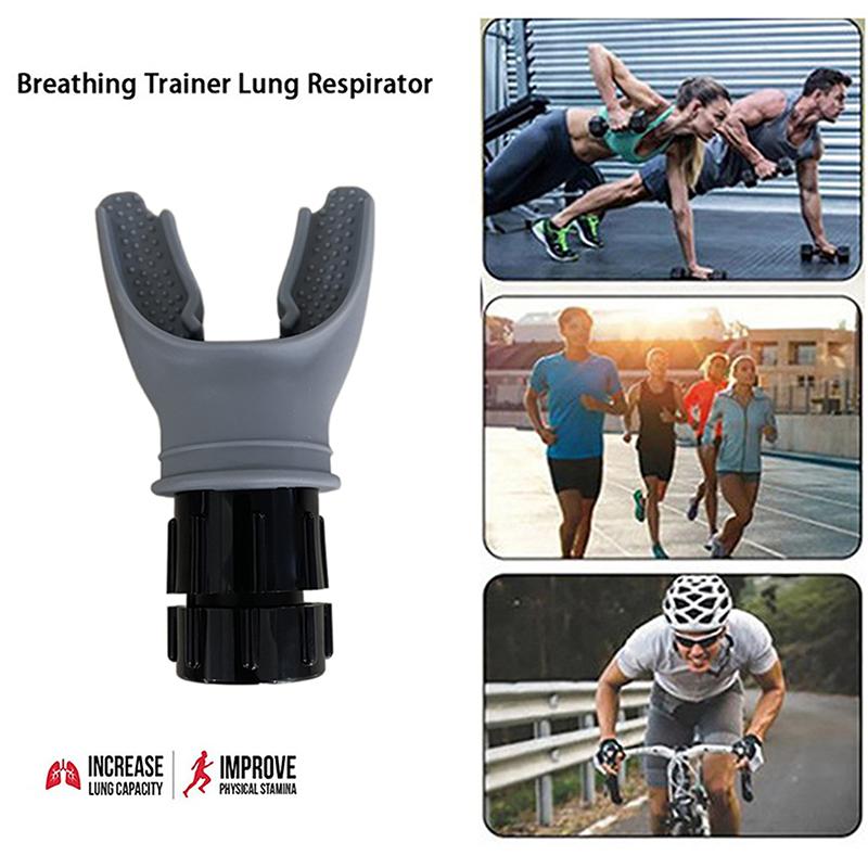 [KKU]Breathing Trainer Lung Respirator Fitness Equipment Respiratory ...