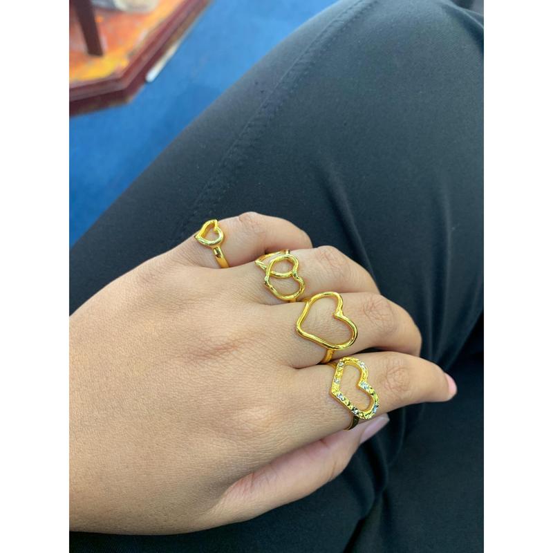 Cincin Love Bingkai | Emas Sadur Batini Gold Plated 24k Raya - TikTok ...