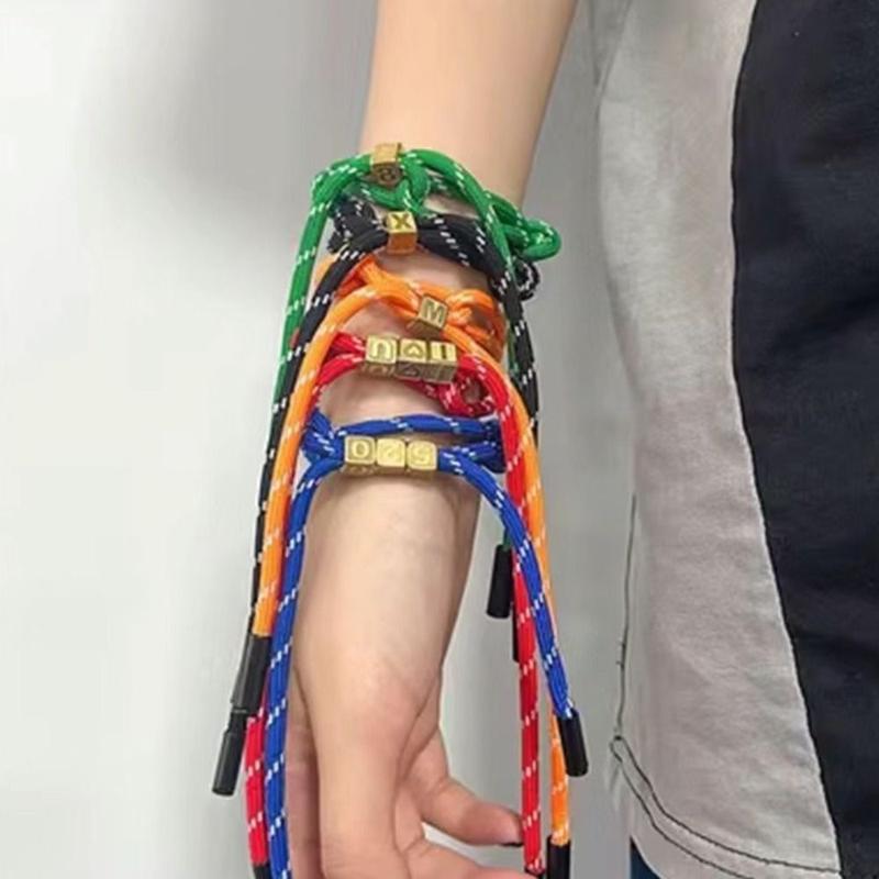 New Summer Nylon Rope Braided Bracelet Colored Ankle Bracele - TikTok ...