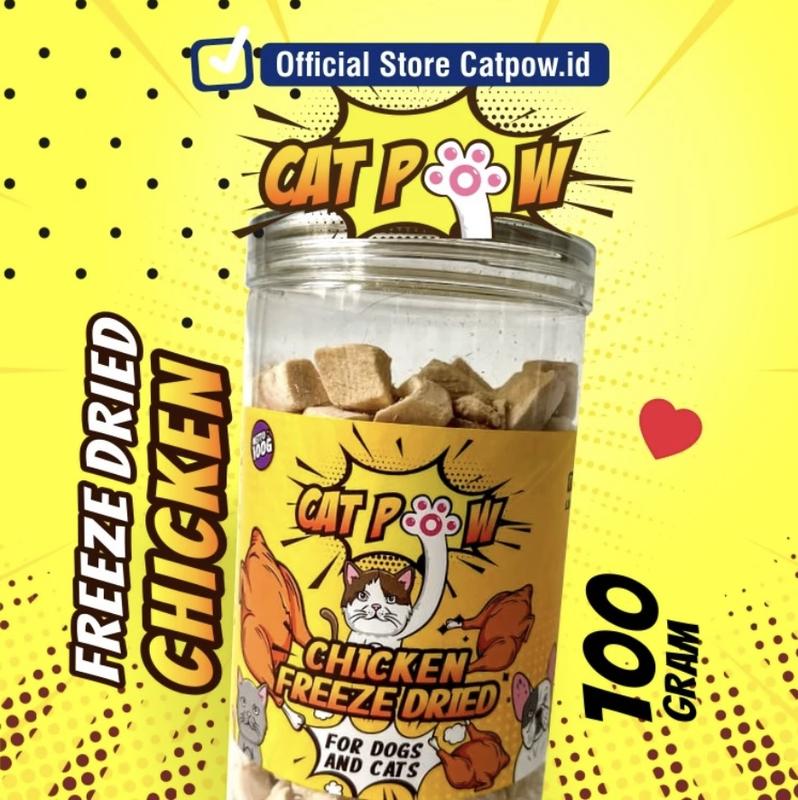 CATPOW Freeze Dried Pet Snack for Dogs Cats 100 Gram Daging - Shop ...