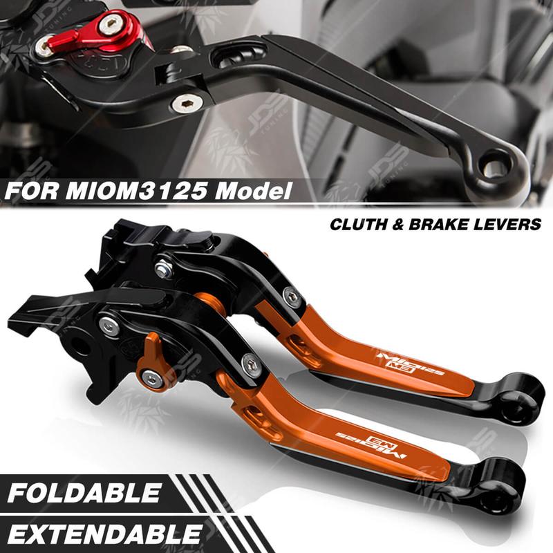 For Yamaha MIOM3125 MIO M3 125 Clutch Lever Brake Lever Set Foldable ...