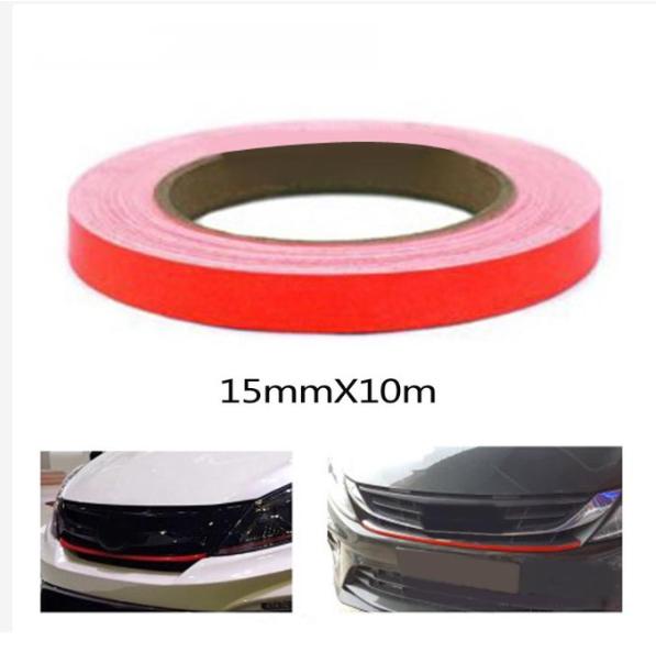 Thin (0.3mm) Red Lining Vinyl Wrap Film Car Sticker Decal 15mm - TikTok ...