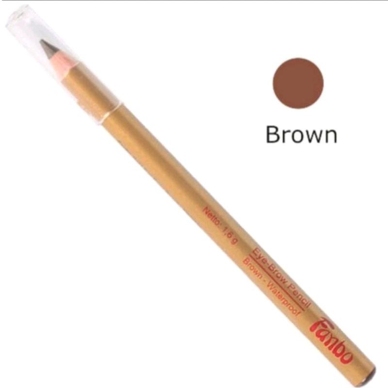 pensil alis Fanbo gold eye brown pencil brown Tahan Lama Coklat - Shop ...