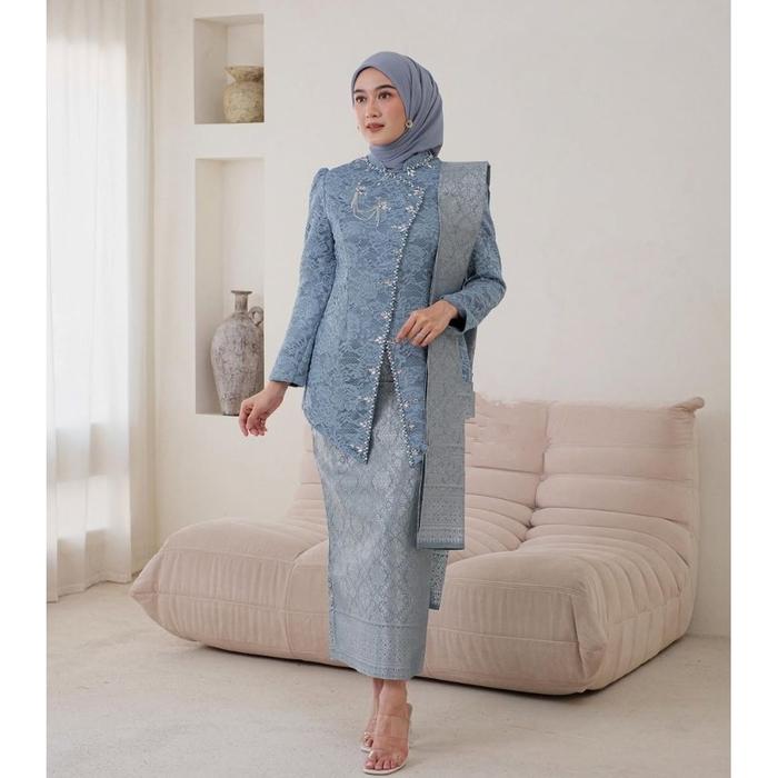Promo Kebaya Ayu Janggan Wisuda Bridesmaid Kondangan Spesial Burgundy ...