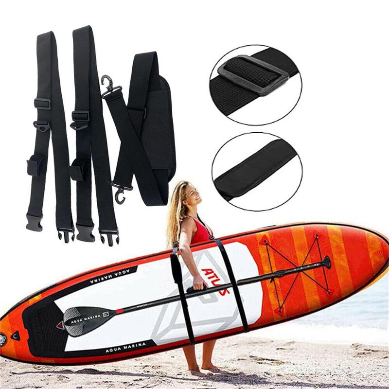 Adjustable Surfboard Carry Strap SUP Multi-Use Shoulder Carrier ...